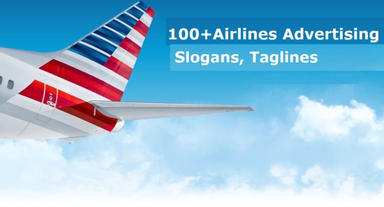 100+ Airlines advertising slogans, punchlines, taglines [Updated 2024 ...